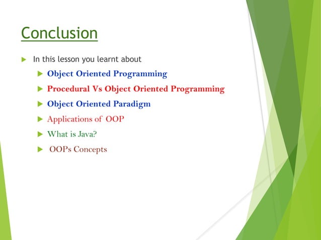 Oops Concepts Object Oriented Programming Concepts In Java Ppt 5280