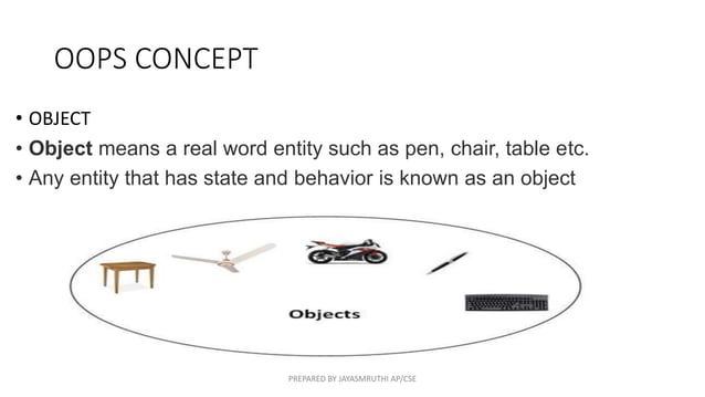 contains explanation of oops concepts in c++ | PPT