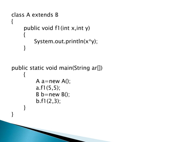oops concept in java | object oriented programming in java | PPTX