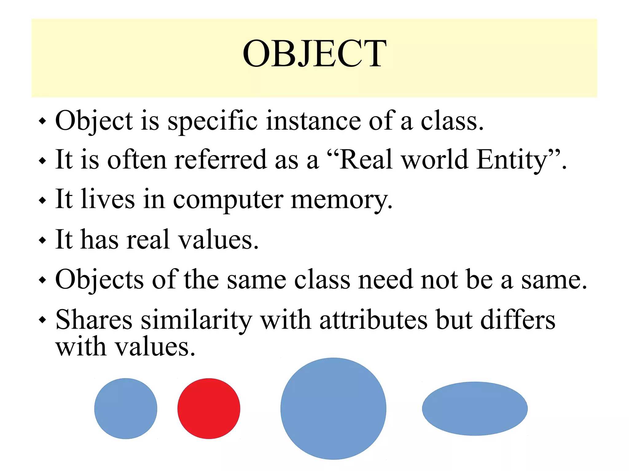 Oops Cs8392 Unit I Notes Ppt