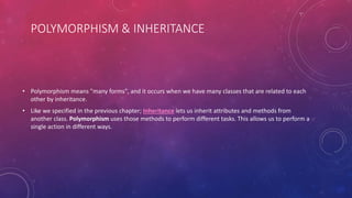 OOPS & C++(UNIT 4) | PPTX