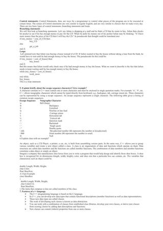 Oo ps exam answer2 | PDF