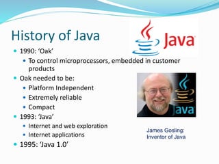 OOPS in Java | PPTX