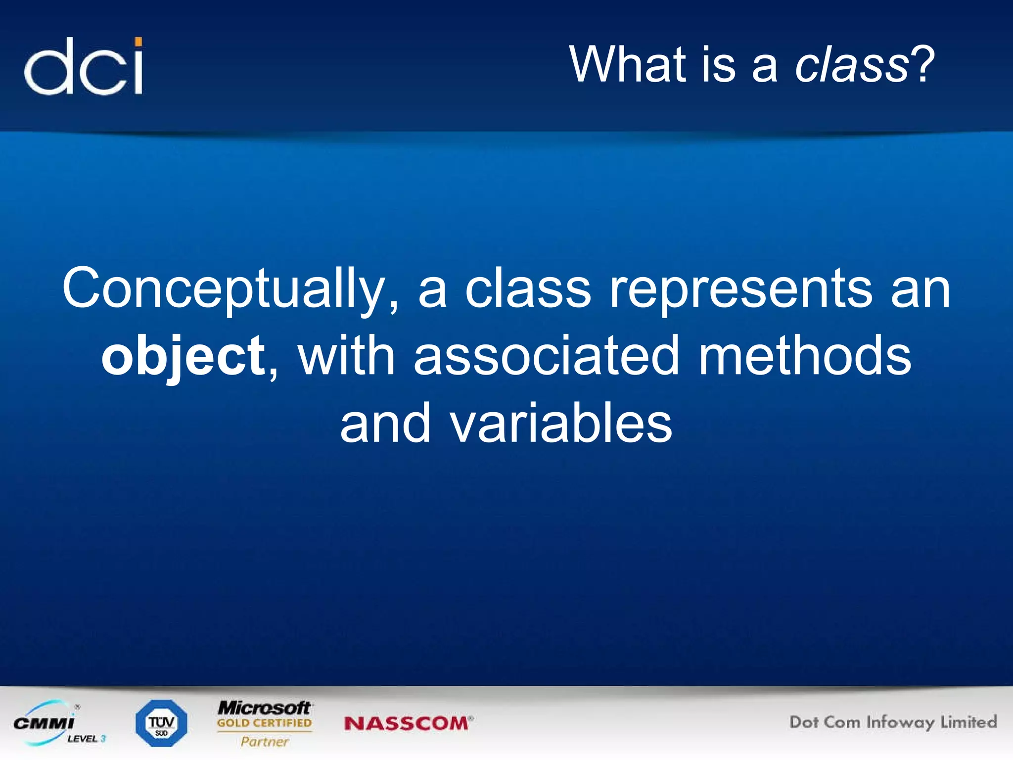 PHP Classes and OOPS Concept | PPT | Programming Languages | Computing
