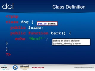 PHP Classes and OOPS Concept | PPT