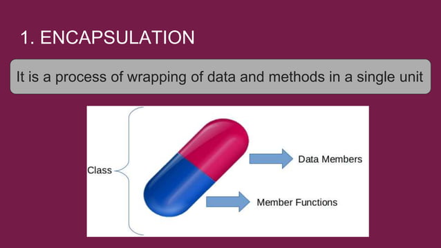 Concept of OOPS with real life examples | PPTX