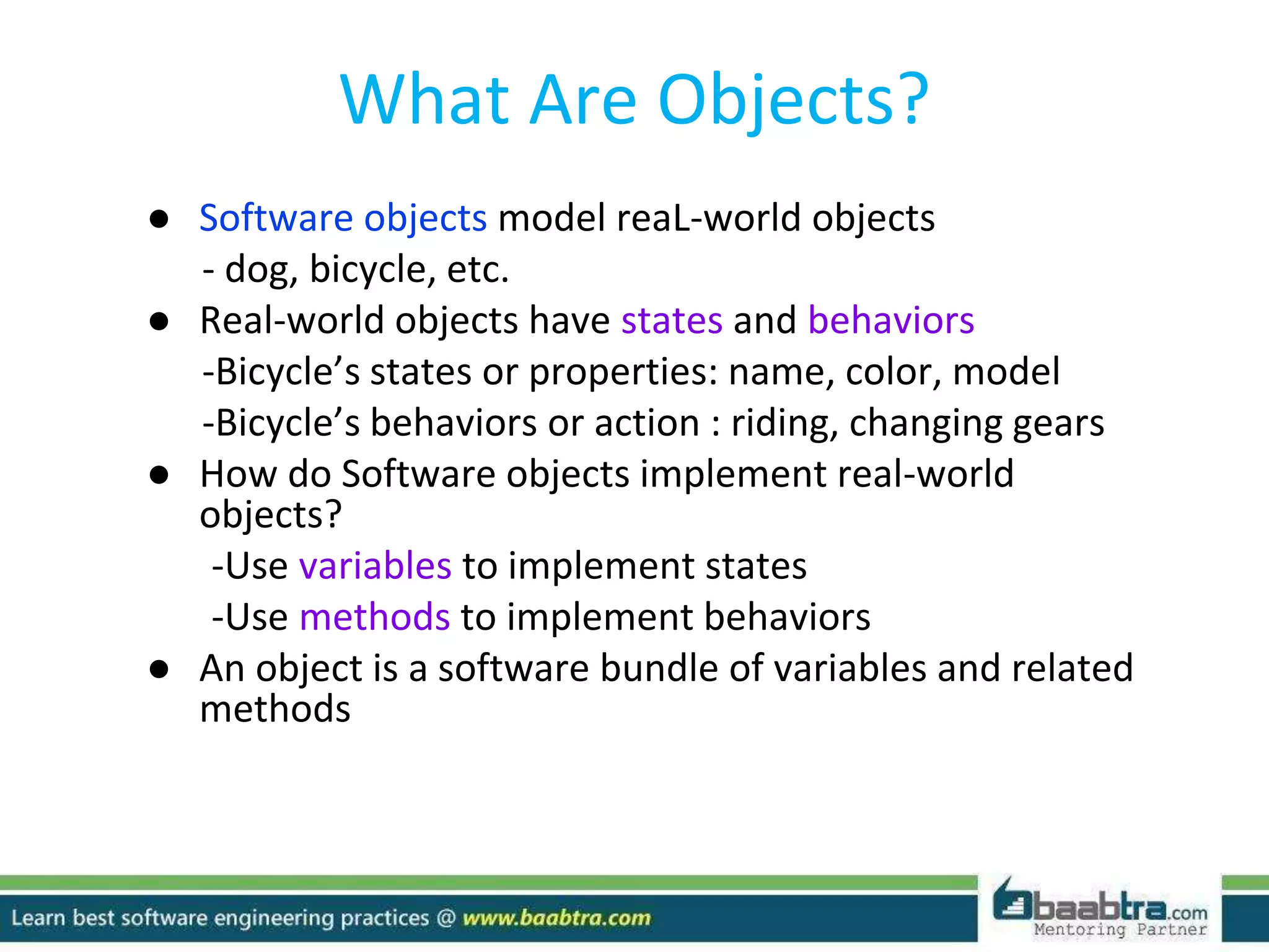 Oops in java | PPT