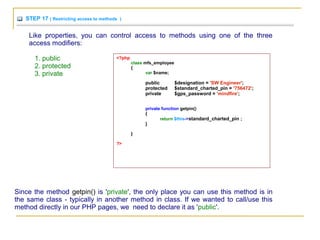 Basic Oops concept of PHP | PPT