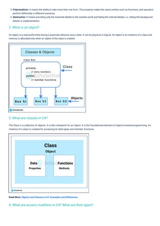 OOPs Interview Questions PDF By ScholarHat | PDF
