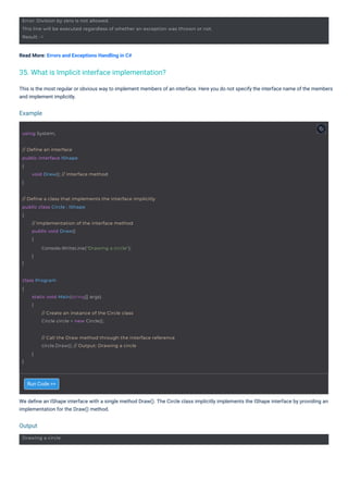 OOPs Interview Questions PDF By ScholarHat | PDF
