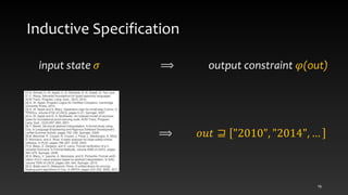 Microsoft PROSE SDK: A Framework for Inductive Program Synthesis | PPT