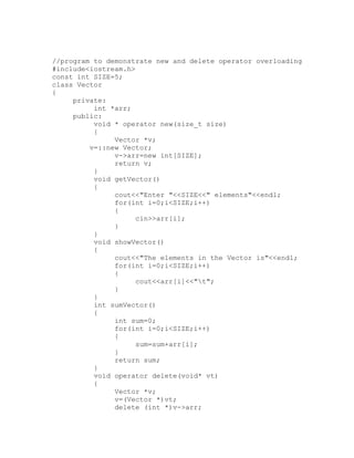 Oops lab manual2 | DOC