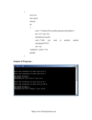 C++ manual Report Full | PDF