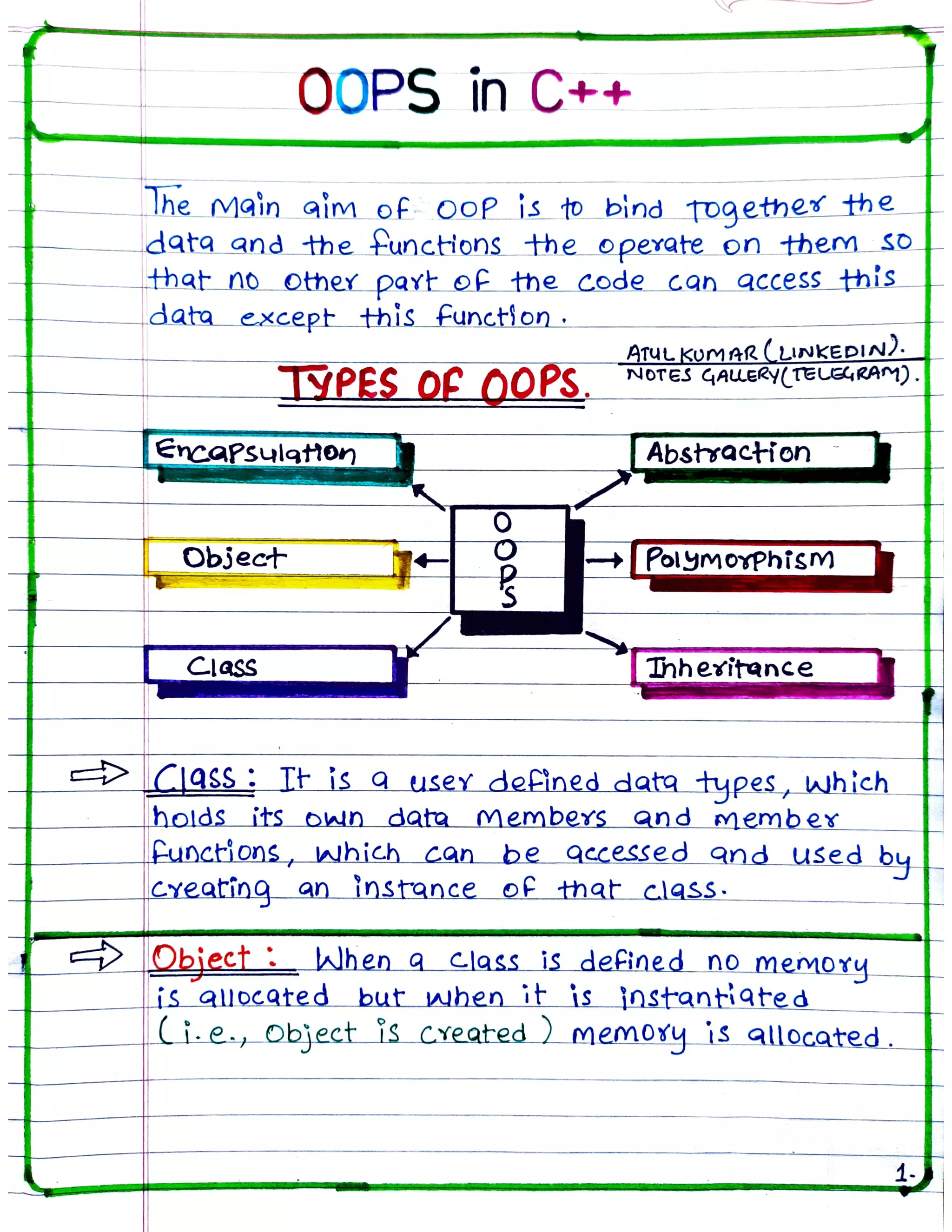 OOPS Notes(C++).pdf
