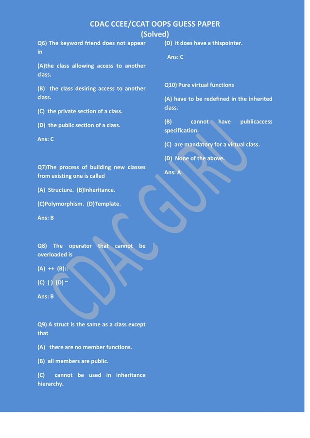 Oops Paper | PDF | Programming Languages | Computing