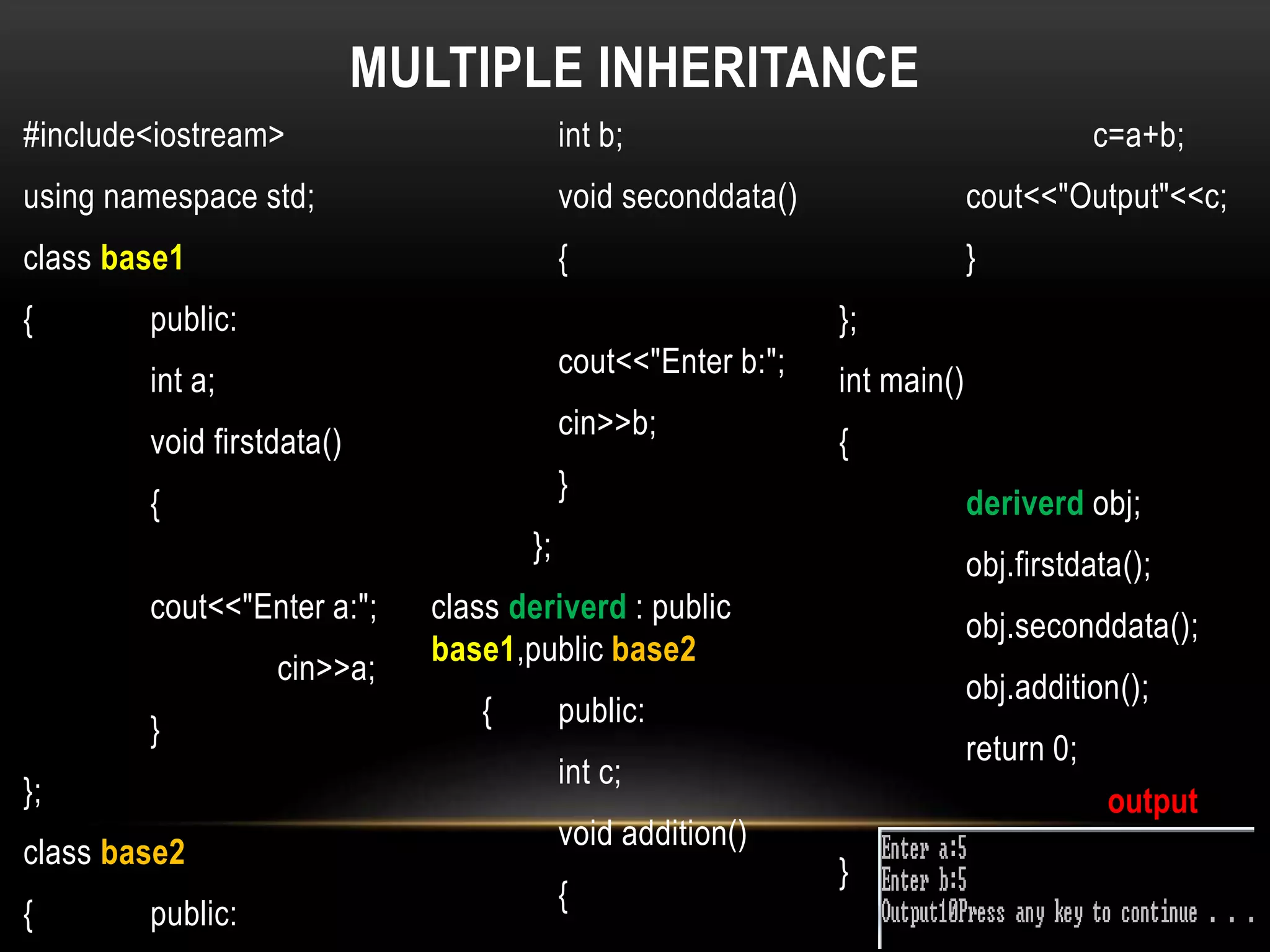 OOPS Basics With Example | PPTX