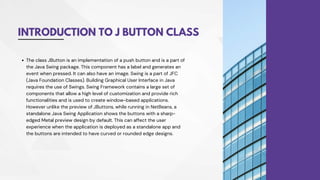 jubtton class, check boxes and radio buttons in java | PPT