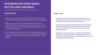jubtton class, check boxes and radio buttons in java | PPT