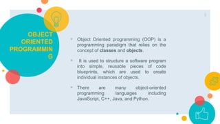 Four Pillers Of OOPS | PPTX