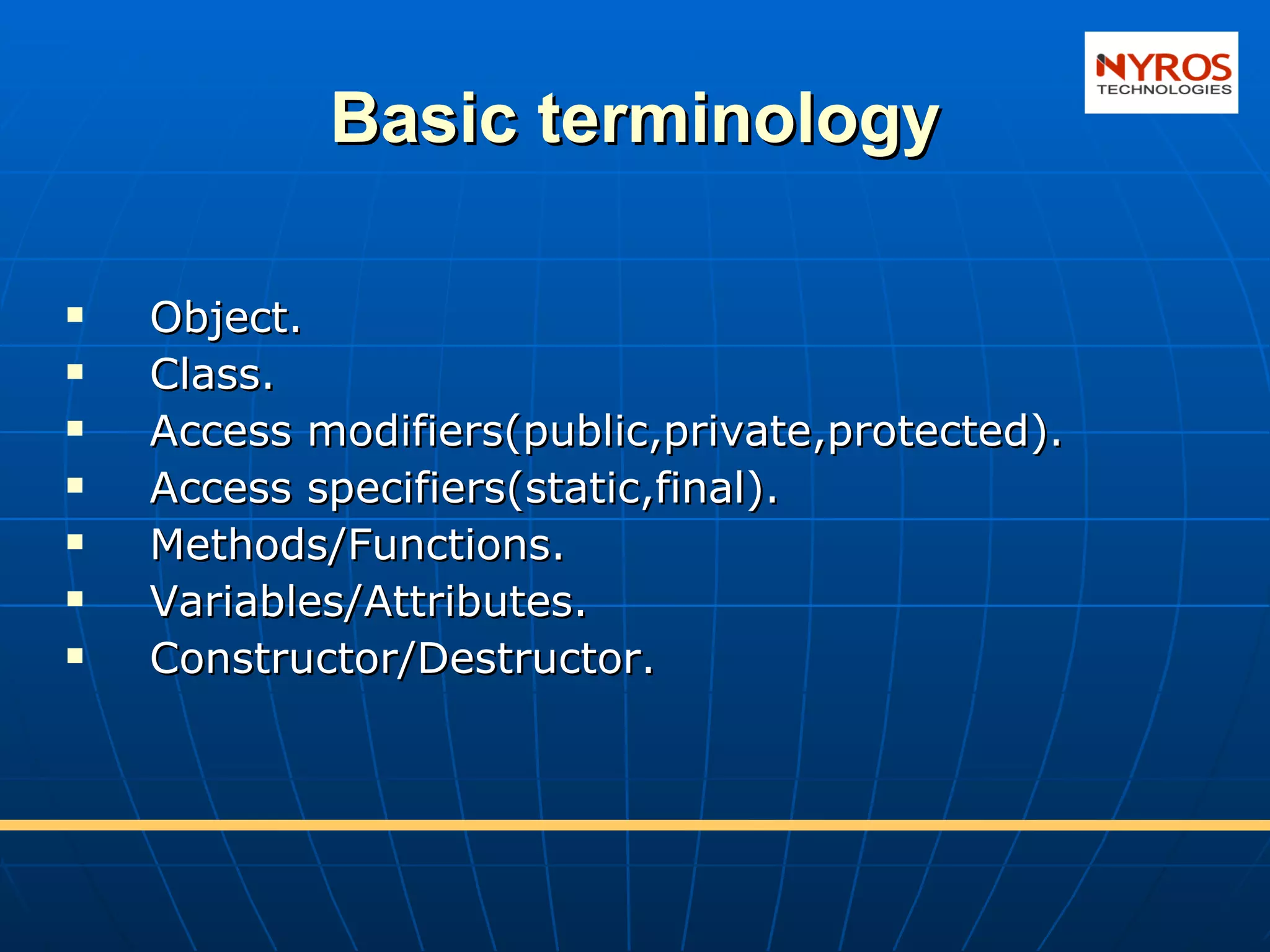 Oops in PHP By Nyros Developer | PPT