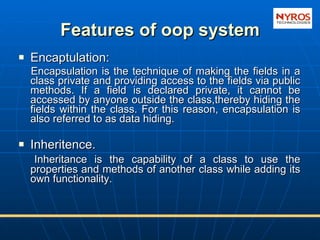 Oops in PHP By Nyros Developer | PPT