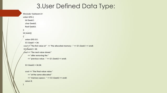 Oops Object Oriented Programming Unit 1 Ppt
