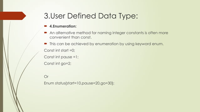 Oops Object Oriented Programming Unit 1 Ppt
