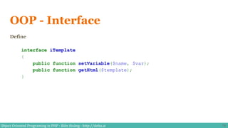 Lập trình hướng đối tượng trong PHP | PPT