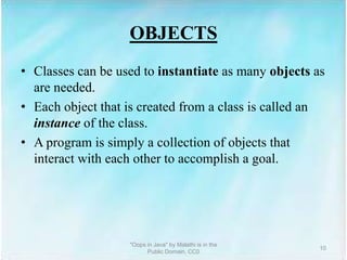 Oops in Java | PPT