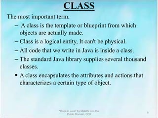 Oops in Java | PPT