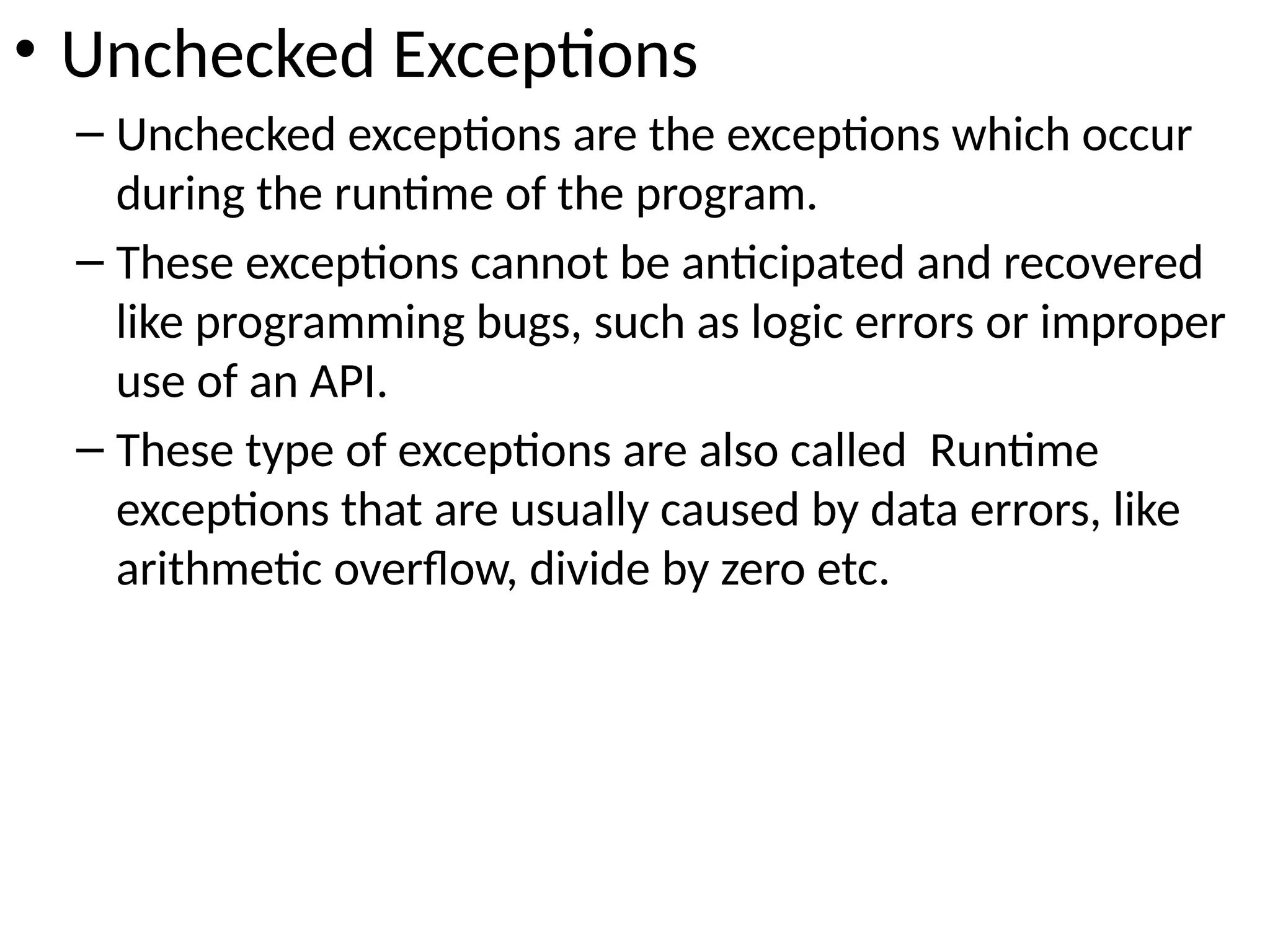 Exceptions-exception hierarchy-throwing and catching | PPTX