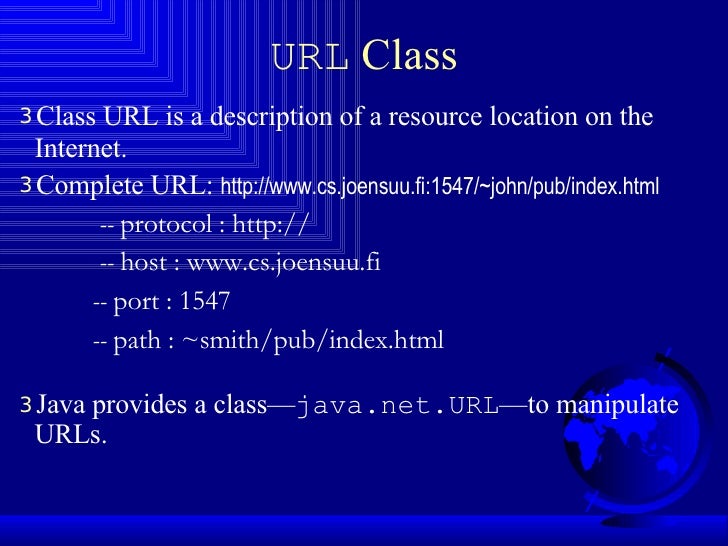 URL Class In JAVA url-class-in-java