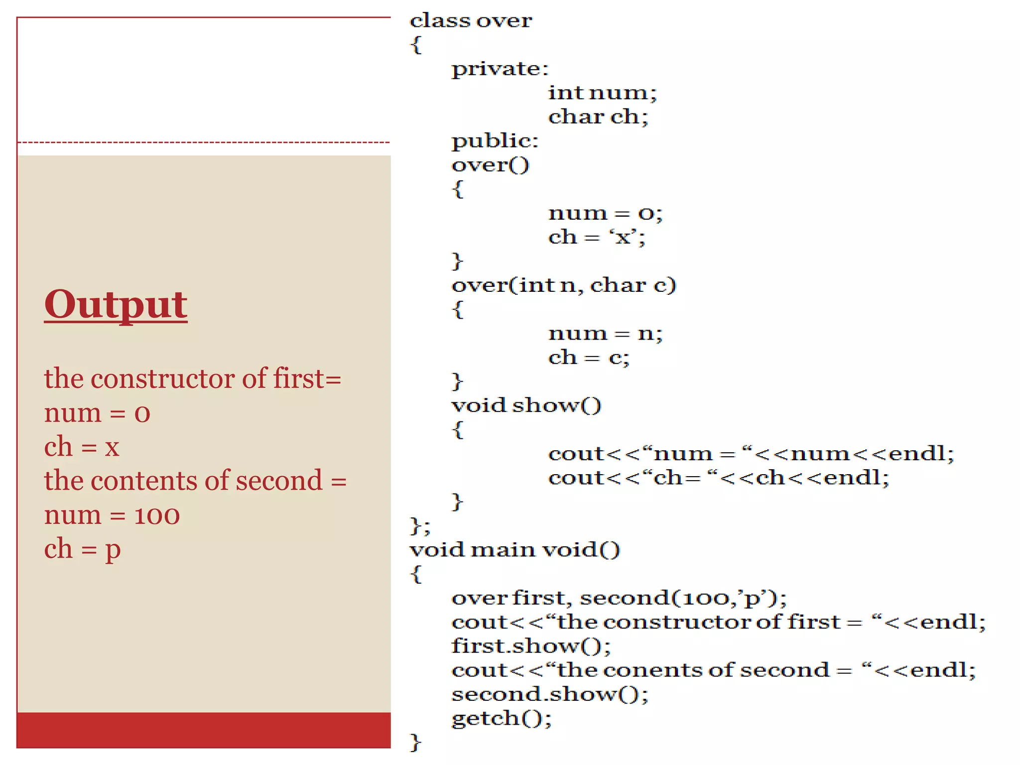 Object Oriented Programming Using C++ | PPT Object Oriented Programming Using C++ | PPT