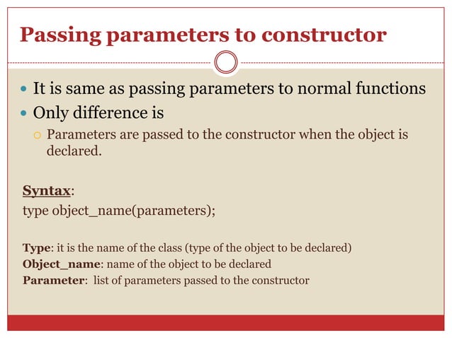 Object Oriented Programming Using C++ | PPT Object Oriented Programming Using C++ | PPT