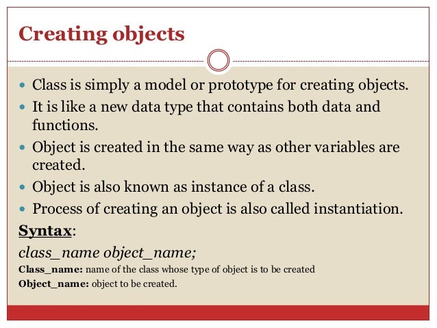 Object Oriented Programming Using C++