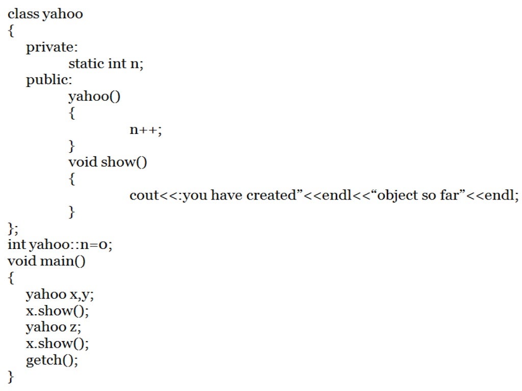 Object Oriented Programming Using C++