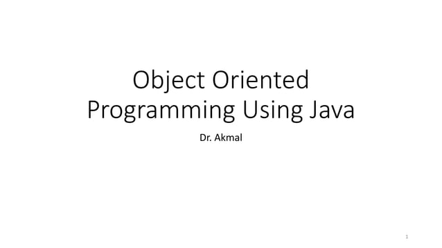 OOP Using Java Ch2 all about oop .pptx OOP Using Java Ch2 all about oop .pptx
