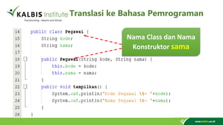Object Oriented Programming Concept | PPTX