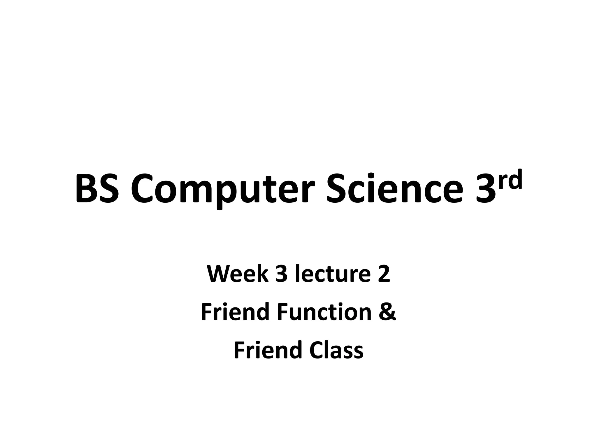 Oop Week 3 Lecture 2pptx Free Download 