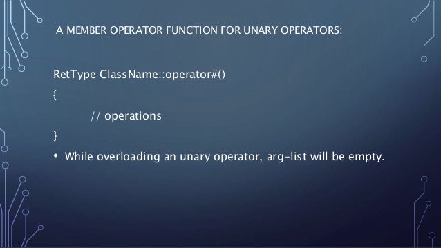Operator Overloading In C++