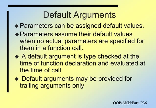 Object Oriented Programming using C++ Part I | PDF