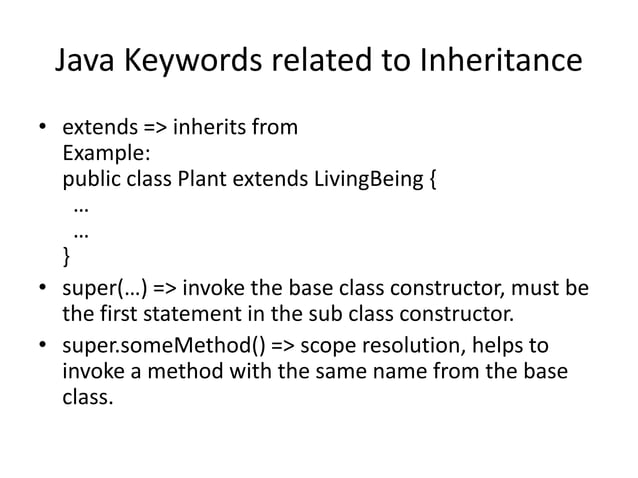 Oo Relationships Between Classes Ppt