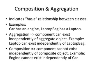 OO relationships between classes | PPT