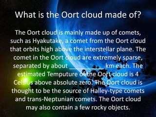 Oort cloud v2 Adam | PPT