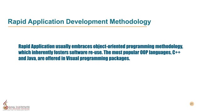System Development Methodology | PPTX | Computer Software and Applications | Computing