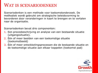Scenariodenken - korte introductie | PPTX