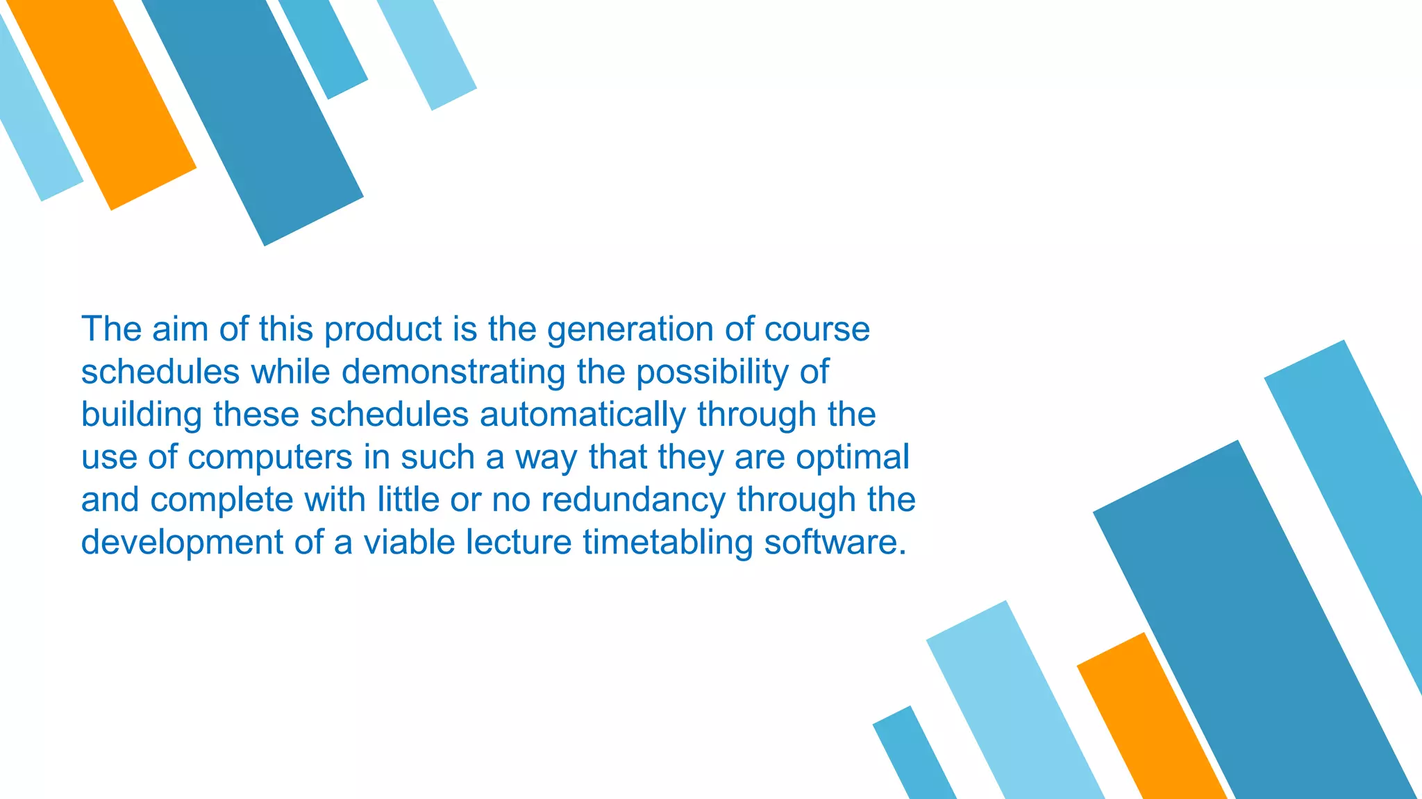 Time Table Management system | PPTX