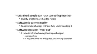 OOSE Introduction.The Basic understanding of Object oriented software engineering. | PPTX