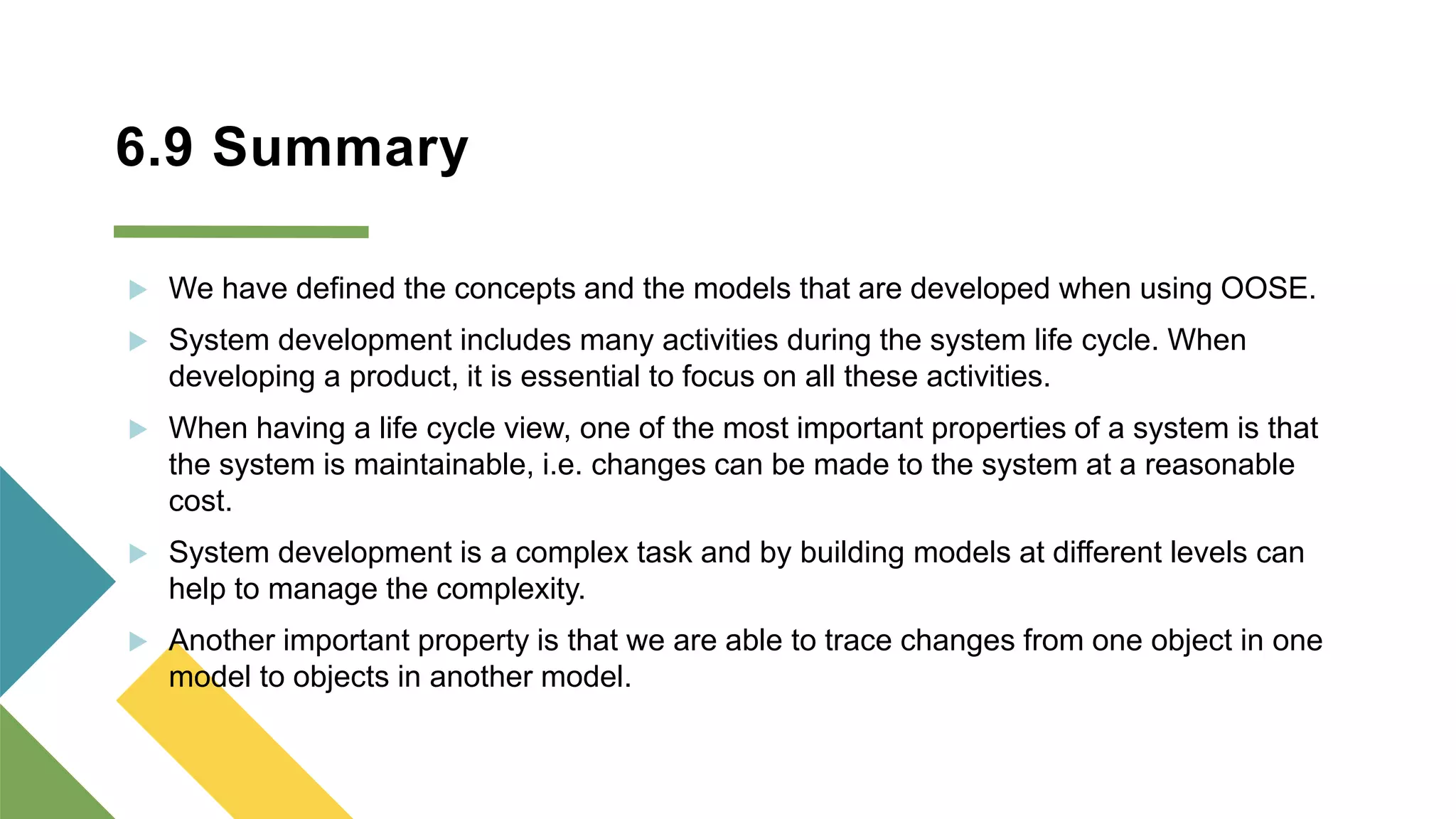 Architecture Of Object Oriented Software Engineering Pptx