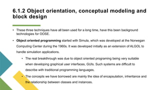 Architecture of Object Oriented Software Engineering | PPTX